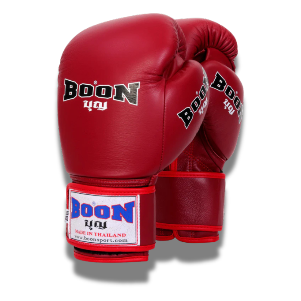 Boon Sport- BGC Compact Velcro Glove Red – KICKPUNCHELBOW