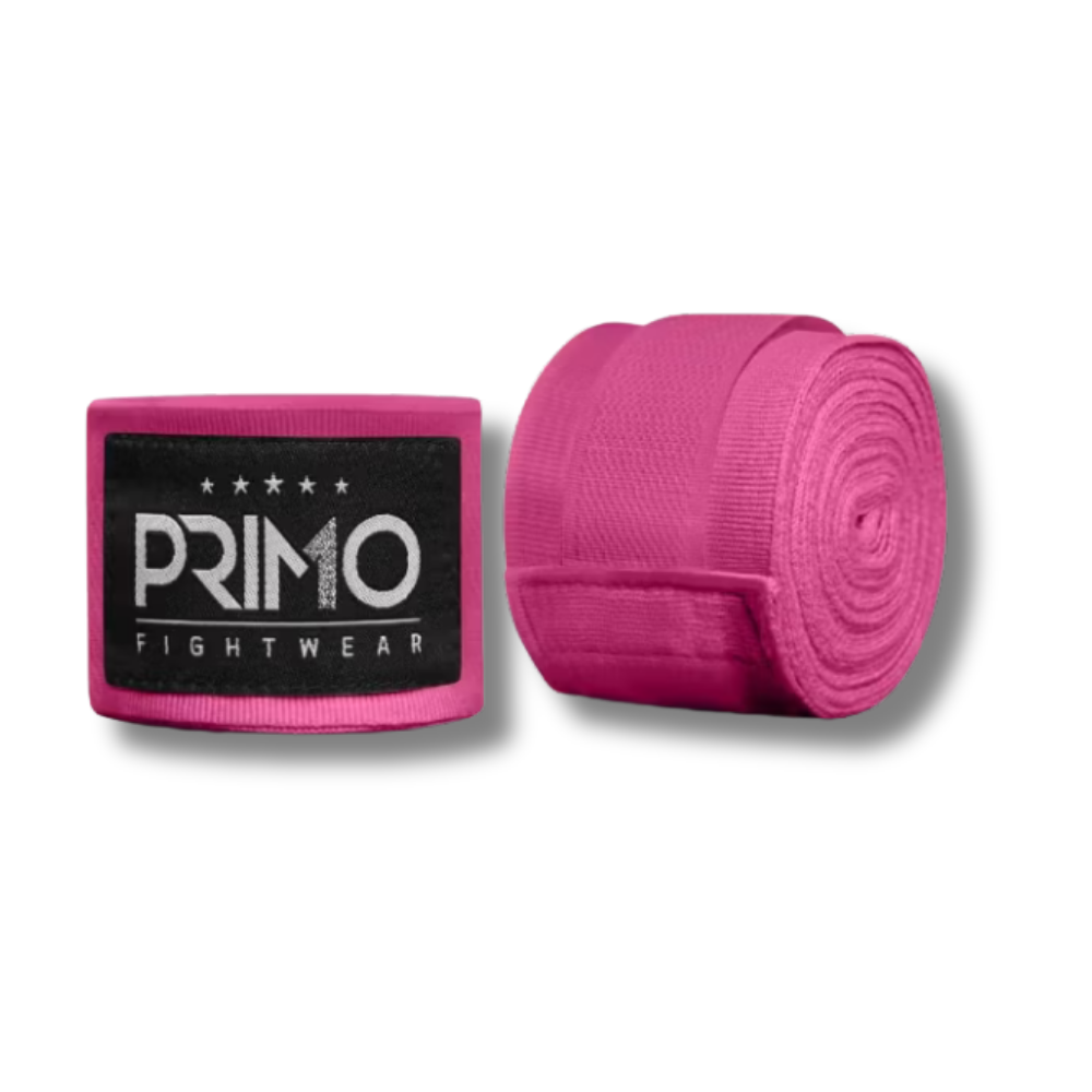Primo Hand Wraps – 180 Series Pink – KICKPUNCHELBOW