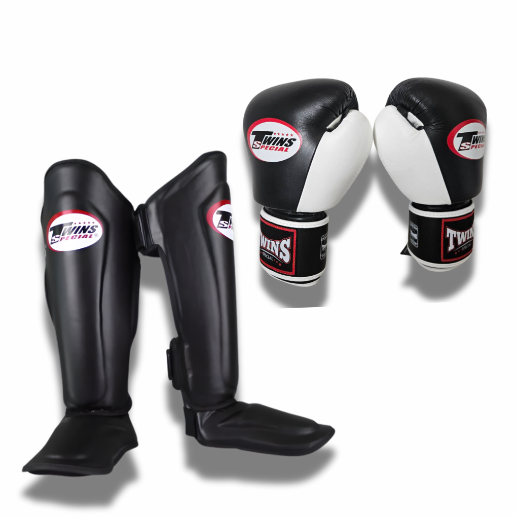 Twins Special Sparring Set SGL10 2 Tone Black – KICKPUNCHELBOW