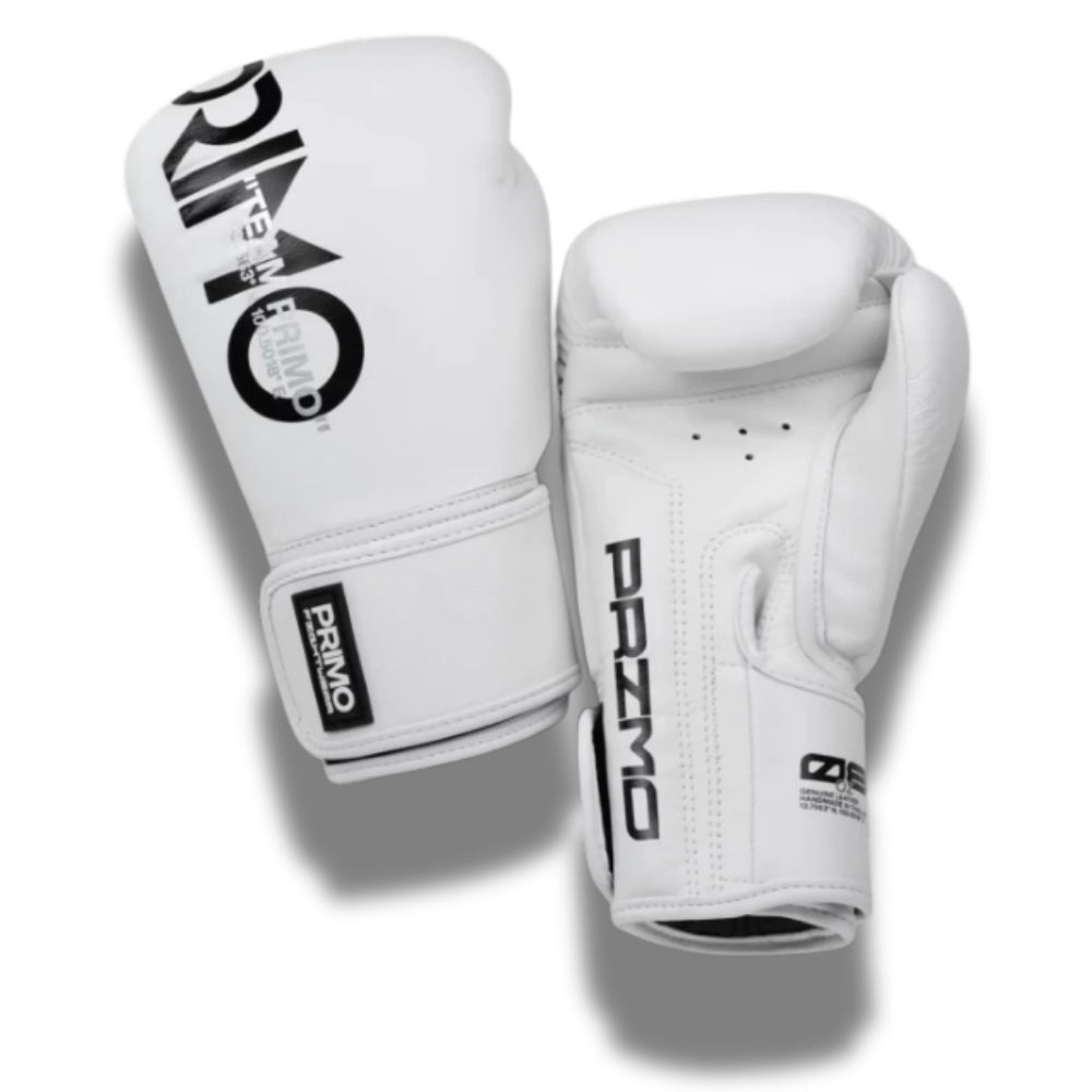 Primo Boxing Gloves - Mamba Series Boxing Gloves White – KICKPUNCHELBOW